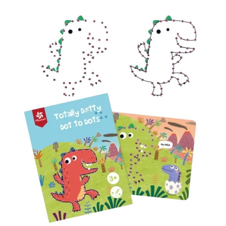 Scrie si Sterge Desen pe puncte Dotty Dots, 32 planse - helgatoys.ro