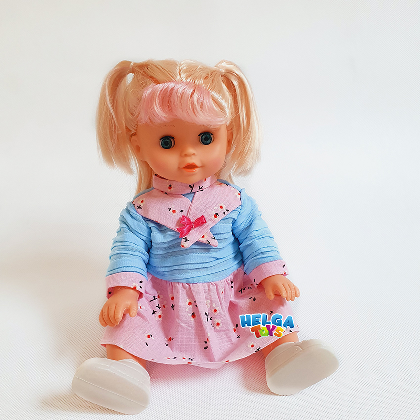 Papusa Denisa, interactiva cu 19 rugaciuni in limba romana - helgatoys.ro